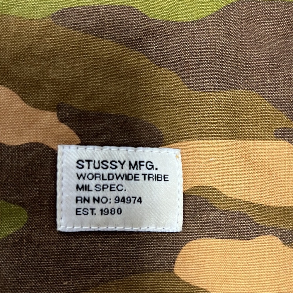 Stussy Limited Edition Camo Button Front - Gem